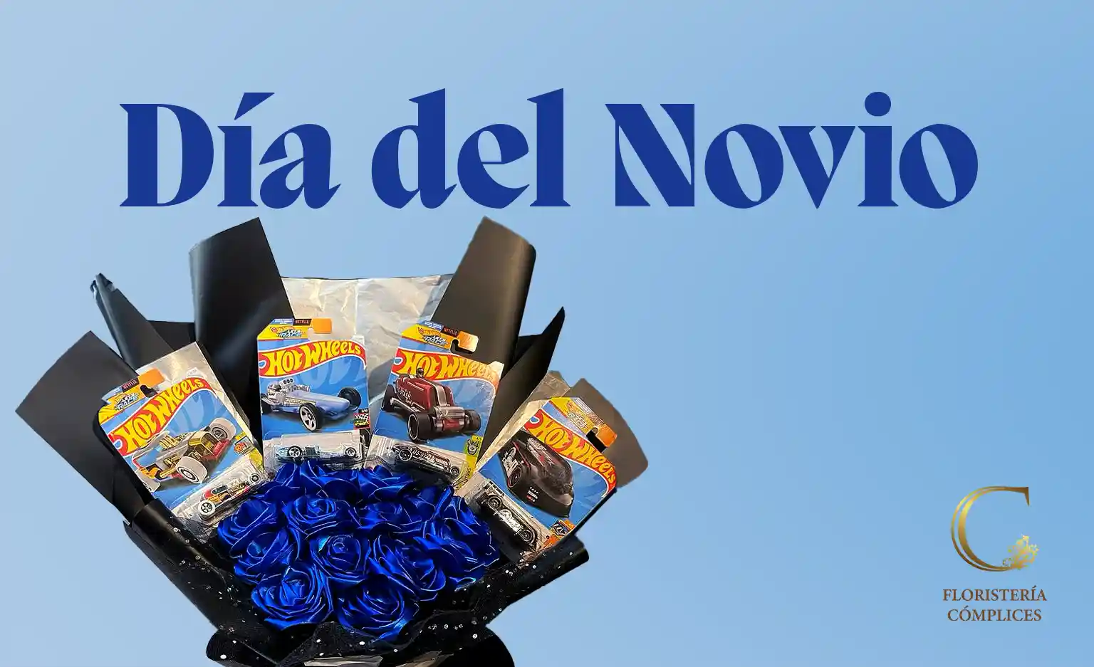 Flores para el Dia del Novio: Ramos de Flores Azules y Más 💠